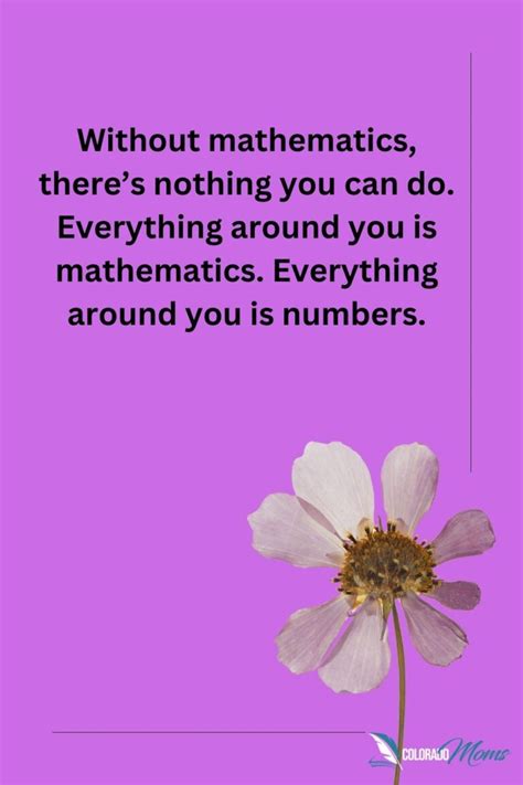 25 Powerful Motivating And Inspirational Math Quotes Colorado Moms