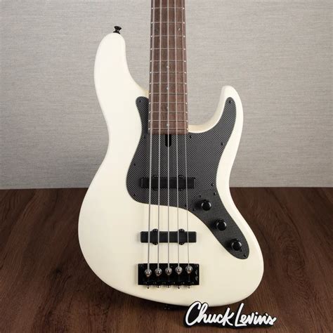 Brubaker Usa Jxb 5 Standard 5 String Electric Bass Guitar White