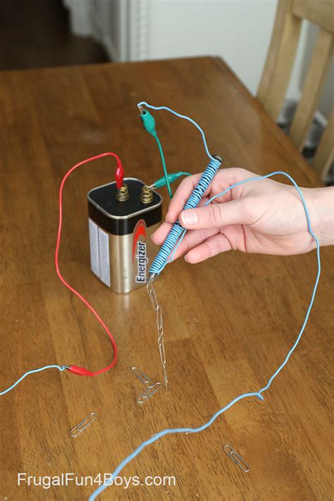 Making A Electromagnet Magnets And Electromagnets Sxeo