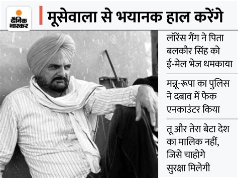 Sidhu Moosewala Murder Punjabi Singer Moosewala Father Balkaur Singh