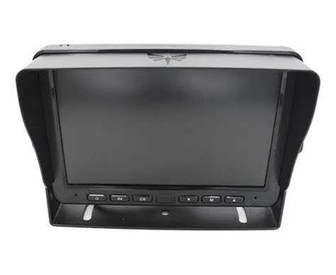 Monitor Automotivo De 7 Polegadas 2 Canais Conexão 4 Pinos Frete Grátis