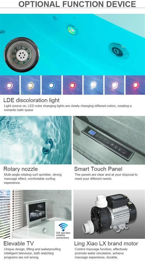 Massage Whirlpool Freestanding Hydromassage Bathtub Buy Freestanding