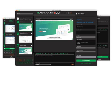 xray exploratory testing app