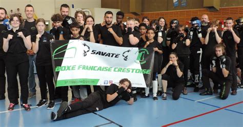 Crest Coupe de France départementale les tireurs de la Savate boxe