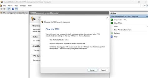 4 Ways To Clear The Tpm On Windows 11