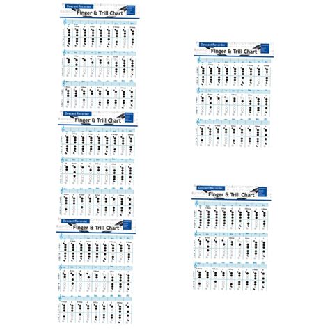 Bass Clarinet Finger Chart