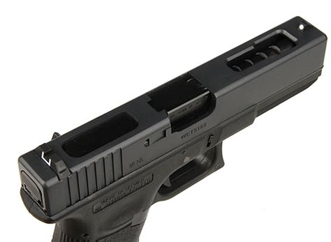 We G18c Gen 3 Gbb Pistol Black Agl Airsoft