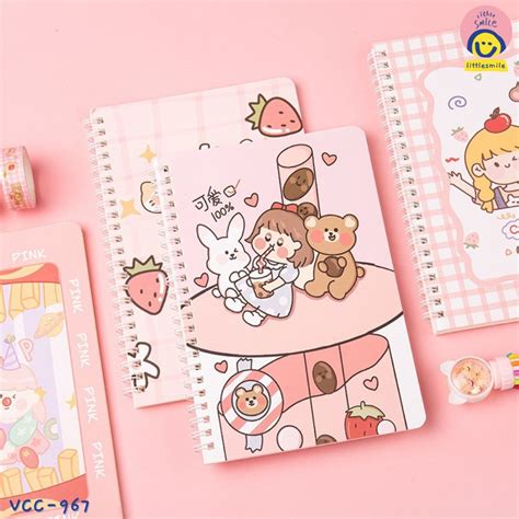 💕สมุดโน๊ตสันห่วง คละลาย 206x144mm 💕 ใช้สำหรับเขียนหรือจดบันทึกต่างๆ