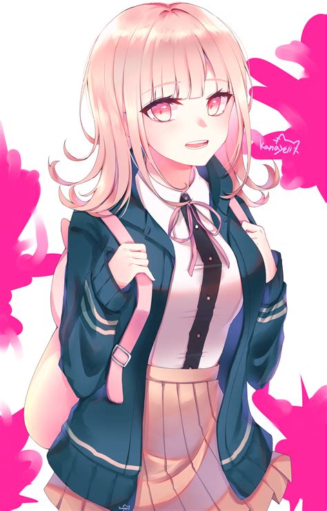 Kanayell Dangan Ronpa Nanami Chiaki Seifuku Yande Re