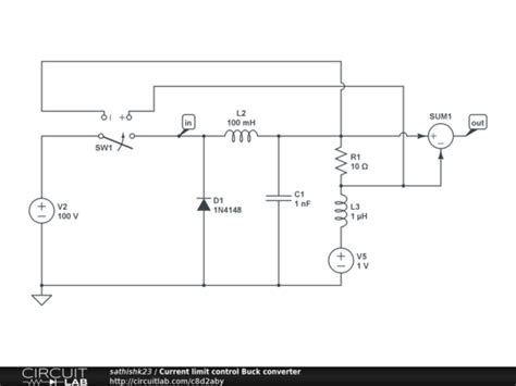 Current Limit Control Buck Converter Circuitlab