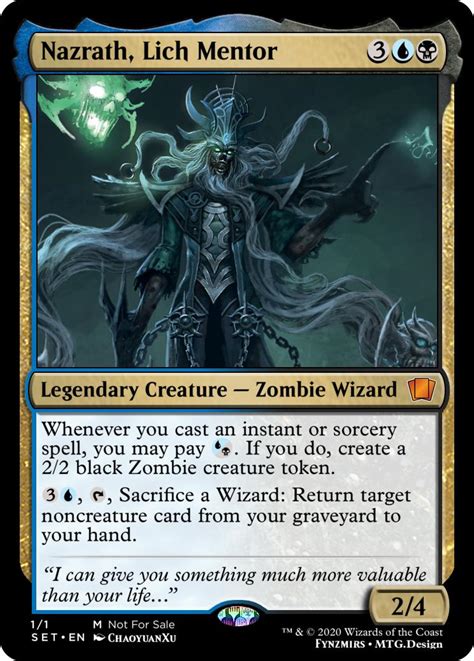 Nazrath Dimir Commander That Really Wants To Play With Zombie Tokens Without Playing Zombie