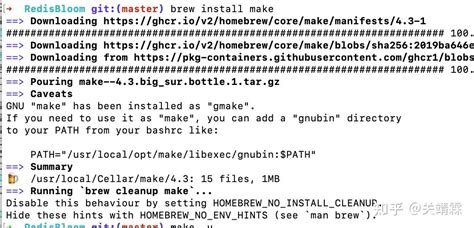 mac 提示 gnu make version is too old 知乎