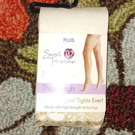 Secret Treasures Accessories Secret Treasures 2 Pair Sheer Thigh