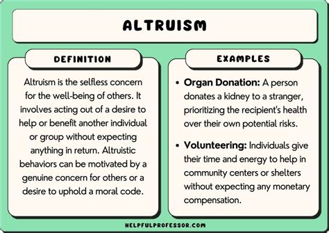 15 Altruism Examples 2025
