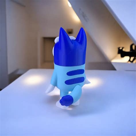 Bluey 3d Printed Model Game Collectible Figurine Fan Art Desk Pet