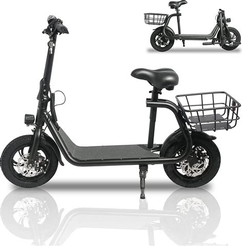 Dazone W V Foldable E Bike In Tires With Seat Electric Scooter