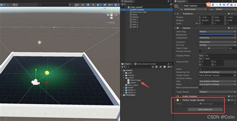 unity中控制相机跟随物体移动 unity 相机跟随物体但不和物体一起旋转 csdn博客