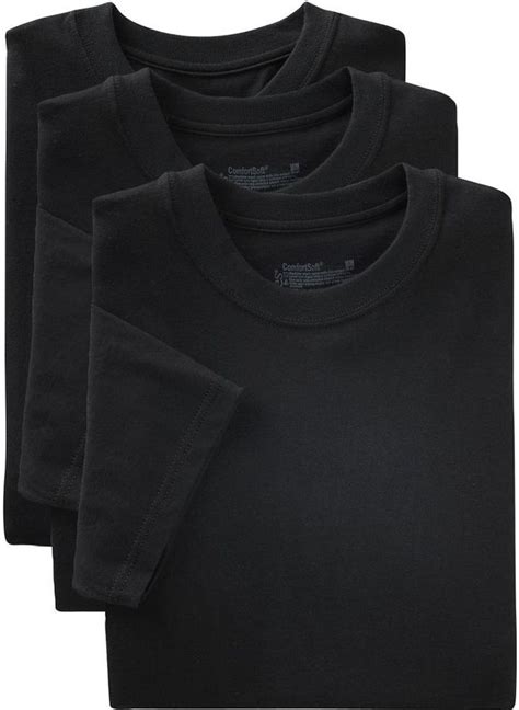 Hanes Mens Ultimate 3 Pack Comfortsoft Tees Big And Tall Mens Tee