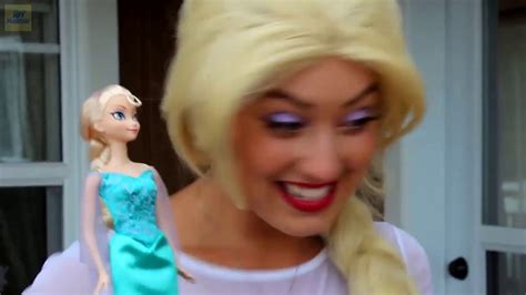 Frozen Elsa And Spiderman Anna Funny Games Youtube