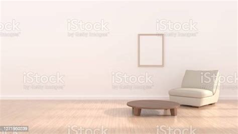 빈 포스터 프레임은 베이지 색 내부에서 조롱 창에서 빛에 의해 조명 0명에 대한 스톡 사진 및 기타 이미지 0명 3차원