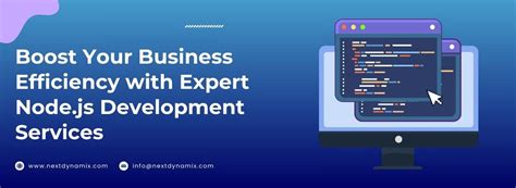 Nodejs Development Services For Business Efficiency