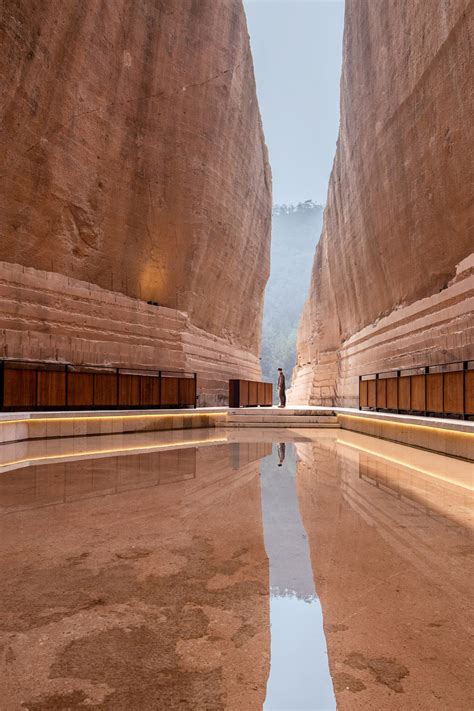 Dna Design And Architecture Turns Chinese Quarries Into Cultural Spaces
