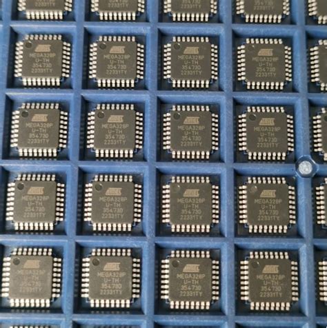 8 битный микроконтроллер ATMEGA328P AU TQFP 32 MICROCHIP купить с