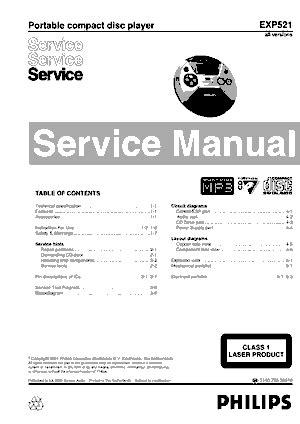 Free Audio Manuals P Philips Philips Exp
