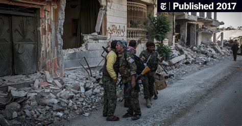 Raqqa Isis ‘capital Is Captured U S Backed Forces Say The New