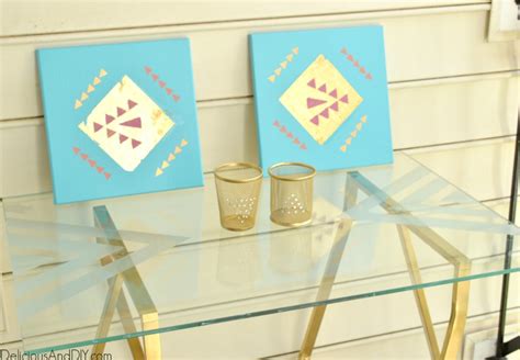 Diy Etched Glass Table Top Delicious And Diy