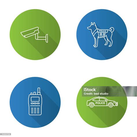 員警圖示向量圖形及更多警察圖片 警察 警犬 保安 Istock