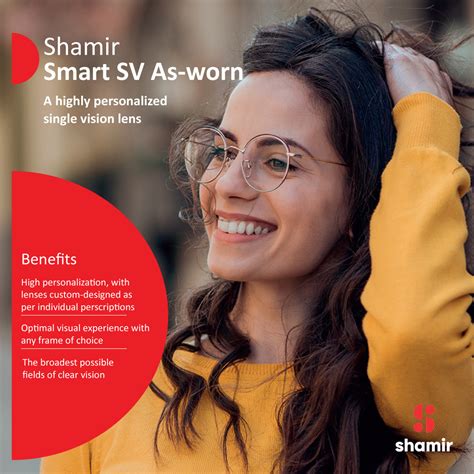 Shamir Smart Sv As Worn Lens Luxotix