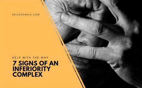 7 Signs Of An Inferiority Complex