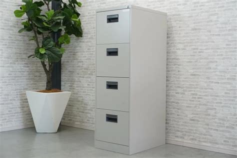 コクヨ ファイリングキャビネット〔b4 4段、ライトグレー〕 株式会社アズマヤ