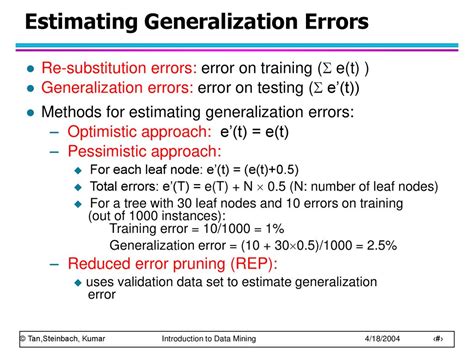 Lecture Notes For Chapter 4 Introduction To Data Mining Ppt Download