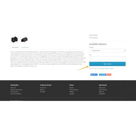 Opencart External Affiliate Links For Products Product Redirection