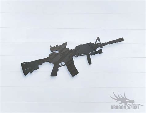 Rifle Gun 23 Dxf Download — Dragondxf