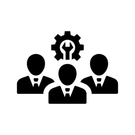 Premium Vector Technical Team Icon