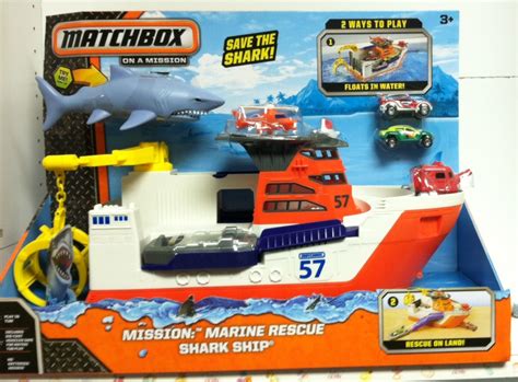 Matchbox Mission Marine Rescue Shark Ship — Adventure Hobbies And Toys