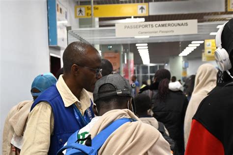 Migration Iom Supports Government Of Cameroon In Assisting The Return