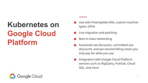 Kubernetes Reference Architectures Gcppptx