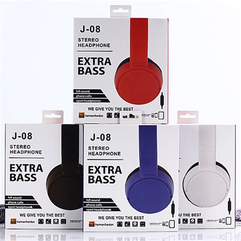 J08 Wired Headset With Microphone Gbk