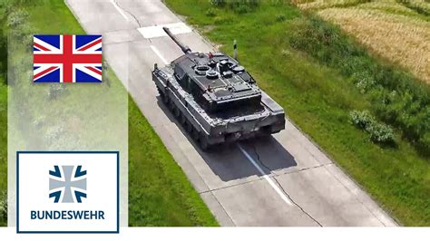 Testing The New Leopard 2 A7v Battle Tank Bundeswehr Youtube