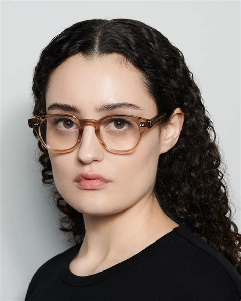 C Brown Acetate Eyeglass Frame Chimi