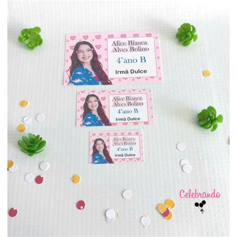 KIT 62 ETIQUETAS ESCOLAR LULUCA ETIQUETA ESCOLAR PERSONALIZADA LULUCA