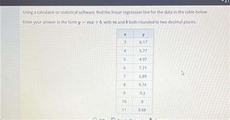 Solved Using A Calculator Or Statistical Software Find The