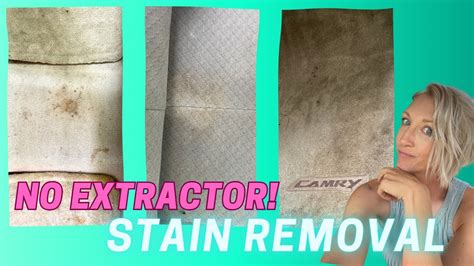 How To Clean Dirty Car Seats And Carpet Without An Extractor Mobile