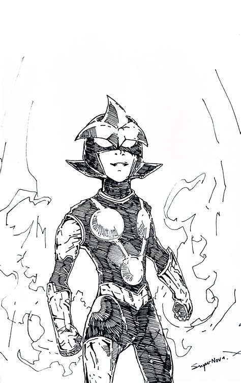 Supernova Sketch At Explore Collection Of
