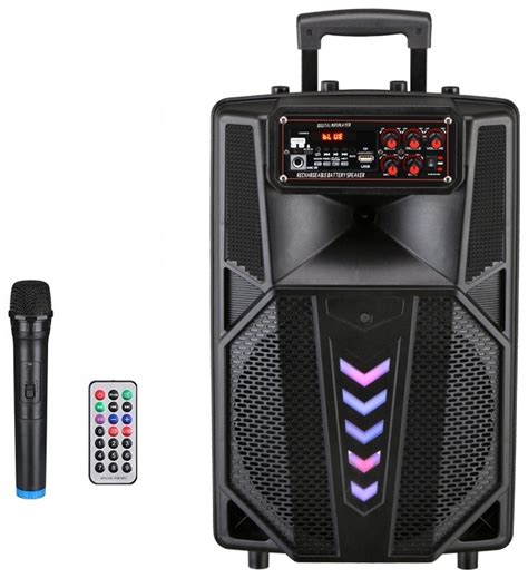 Купить Портативная колонка Super Bass LT-1205 черный в Алматы – Магазин ...