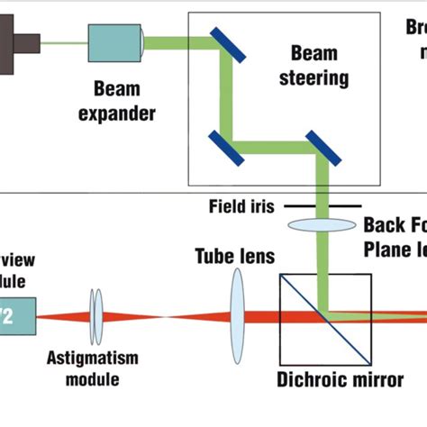 General Schematic Of The Microscope System Download Scientific Diagram